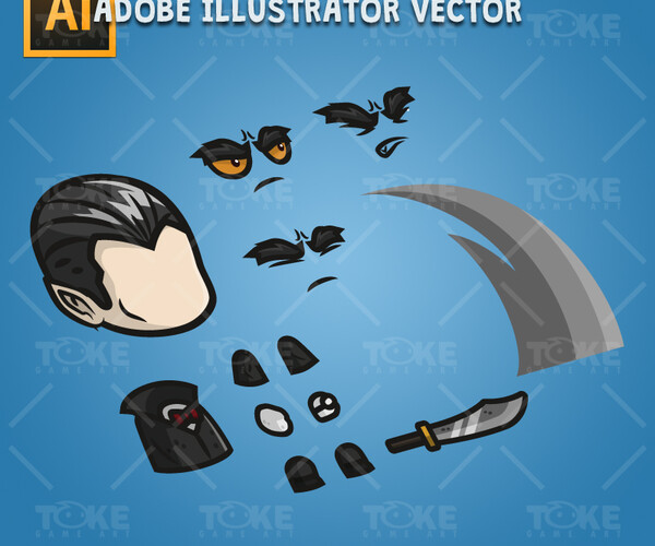 ArtStation - Vampire | Game Assets