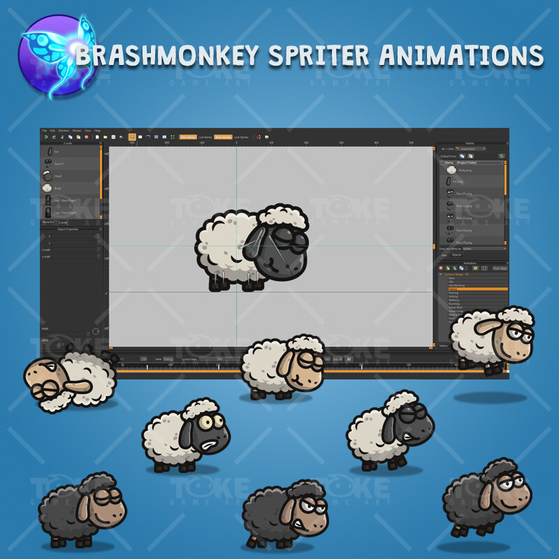 ArtStation - Cartoon Sheep | Game Assets