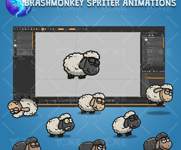 ArtStation - Cartoon Sheep | Game Assets