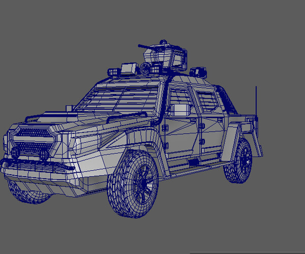 ArtStation - Spectre Military Vehicle | Game Assets