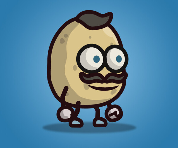 ArtStation - Potato Guy | Game Assets