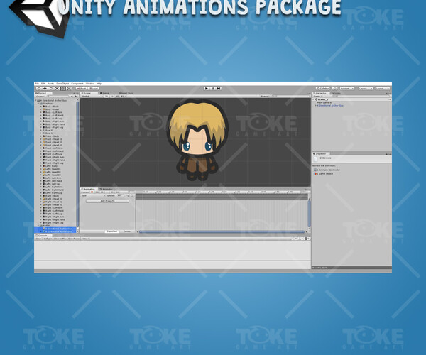 ArtStation - 4 Directional Archer Guy | Game Assets