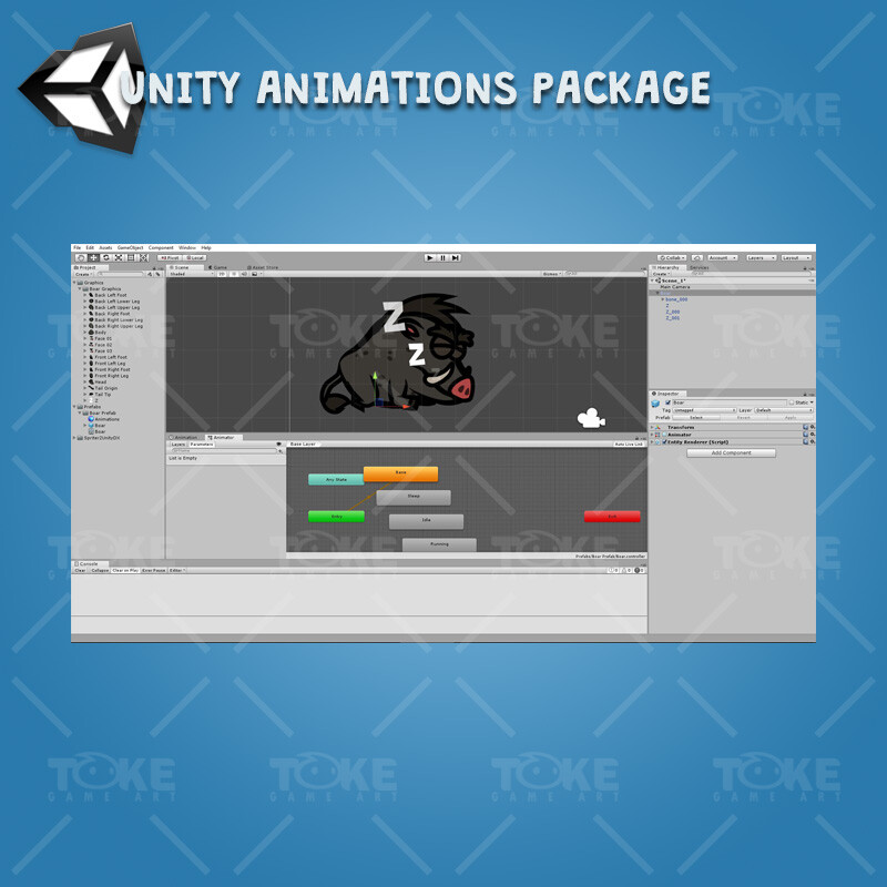 ArtStation - Cartoon Enemy Pack 04 | Game Assets