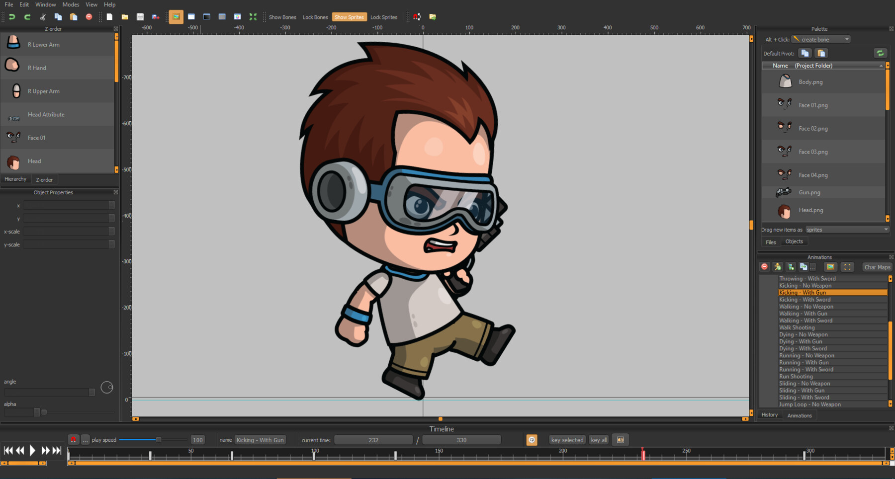ArtStation - Tiny Guy With Gun | Game Assets