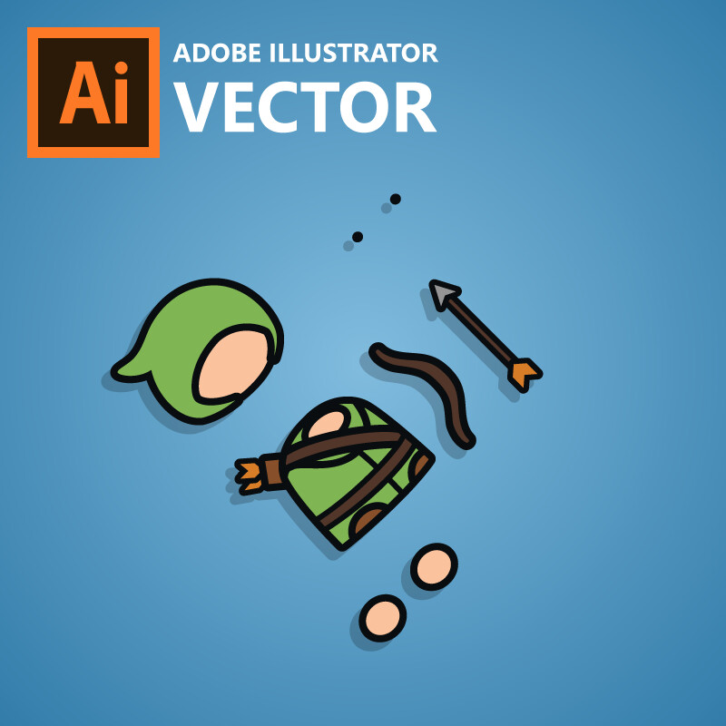 ArtStation - Super Tiny Archer Character 3-Packs | Game Assets