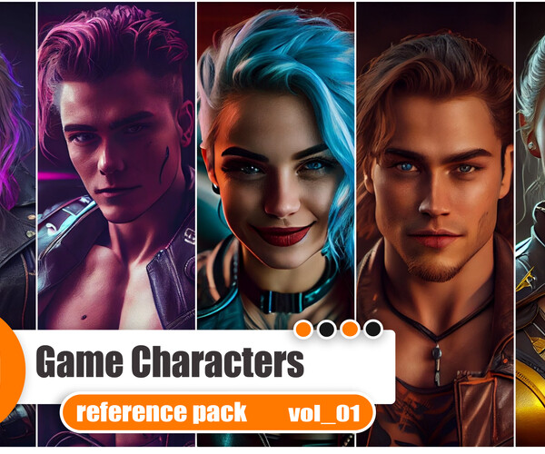 ArtStation - 270 Game Characters | Artworks