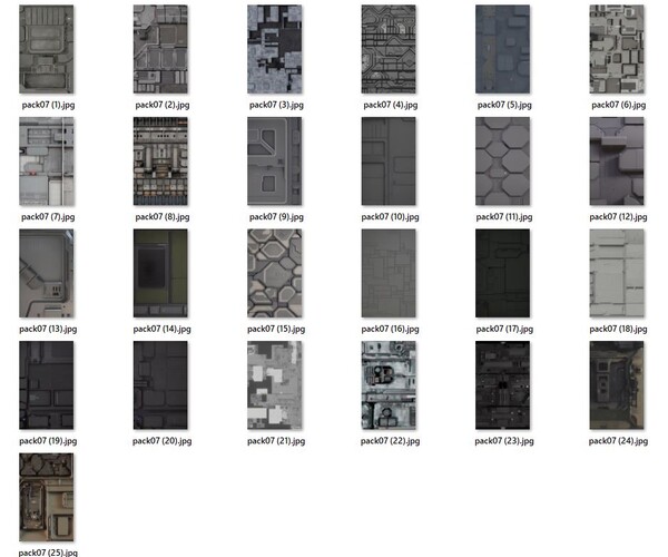 ArtStation - SCI-FI TEXTURE SET 07 | Artworks
