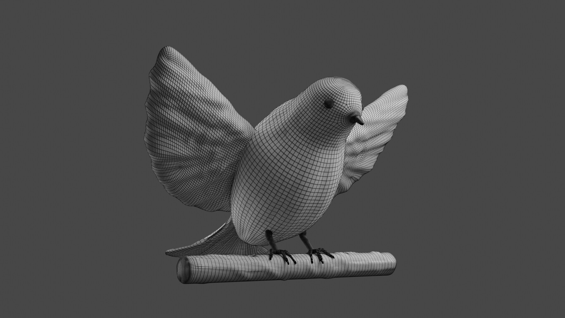 ArtStation - BLUEBIRD 3D Model | Resources
