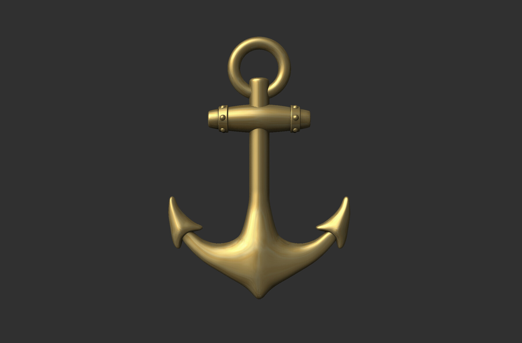 ArtStation - Pendant Anchor 3D print model | Resources