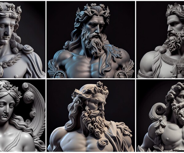 ArtStation - 250 Greek Gods | Artworks