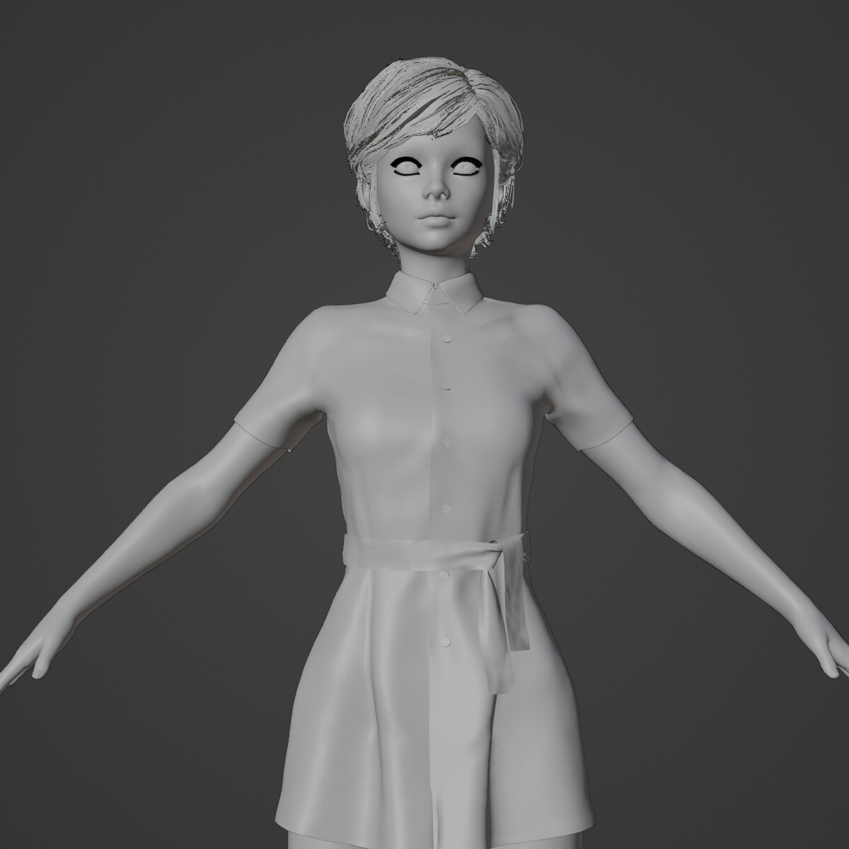 ArtStation - Nurse Realistic Character (Realistic Character) (High Poly ...