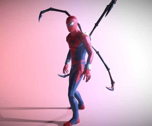 ArtStation - Spiderman Lowpoly | Resources