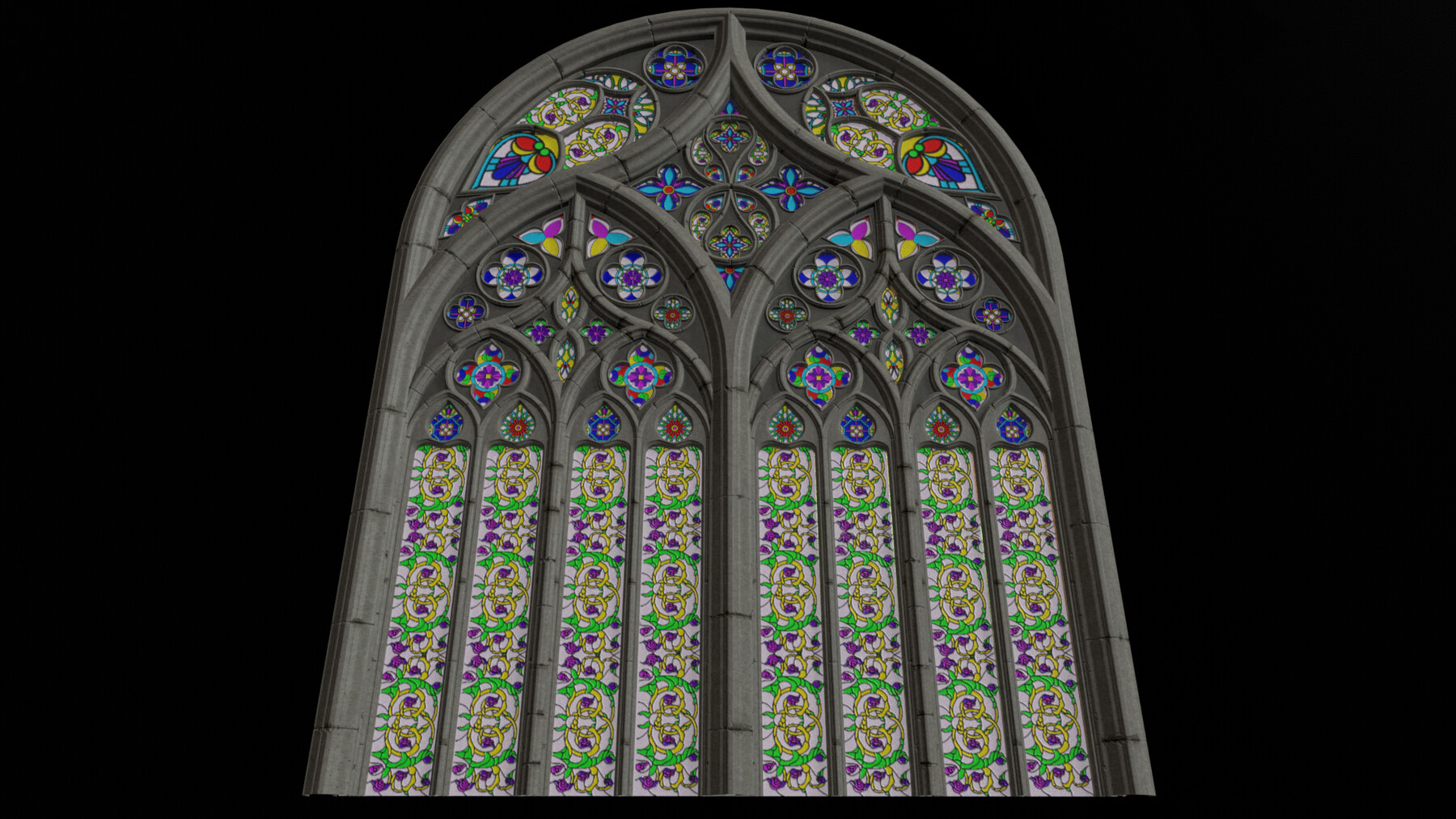 ArtStation - Stained glass window | Resources