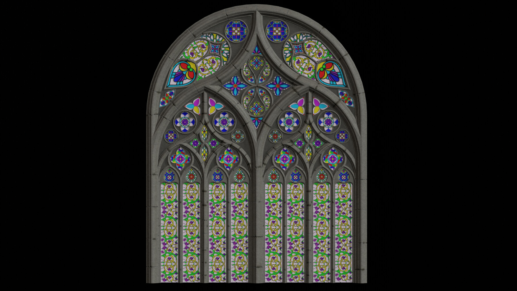 ArtStation - Stained glass window | Resources