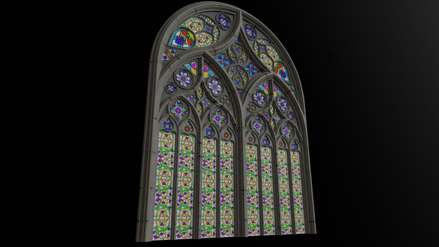 ArtStation - Stained glass window | Resources