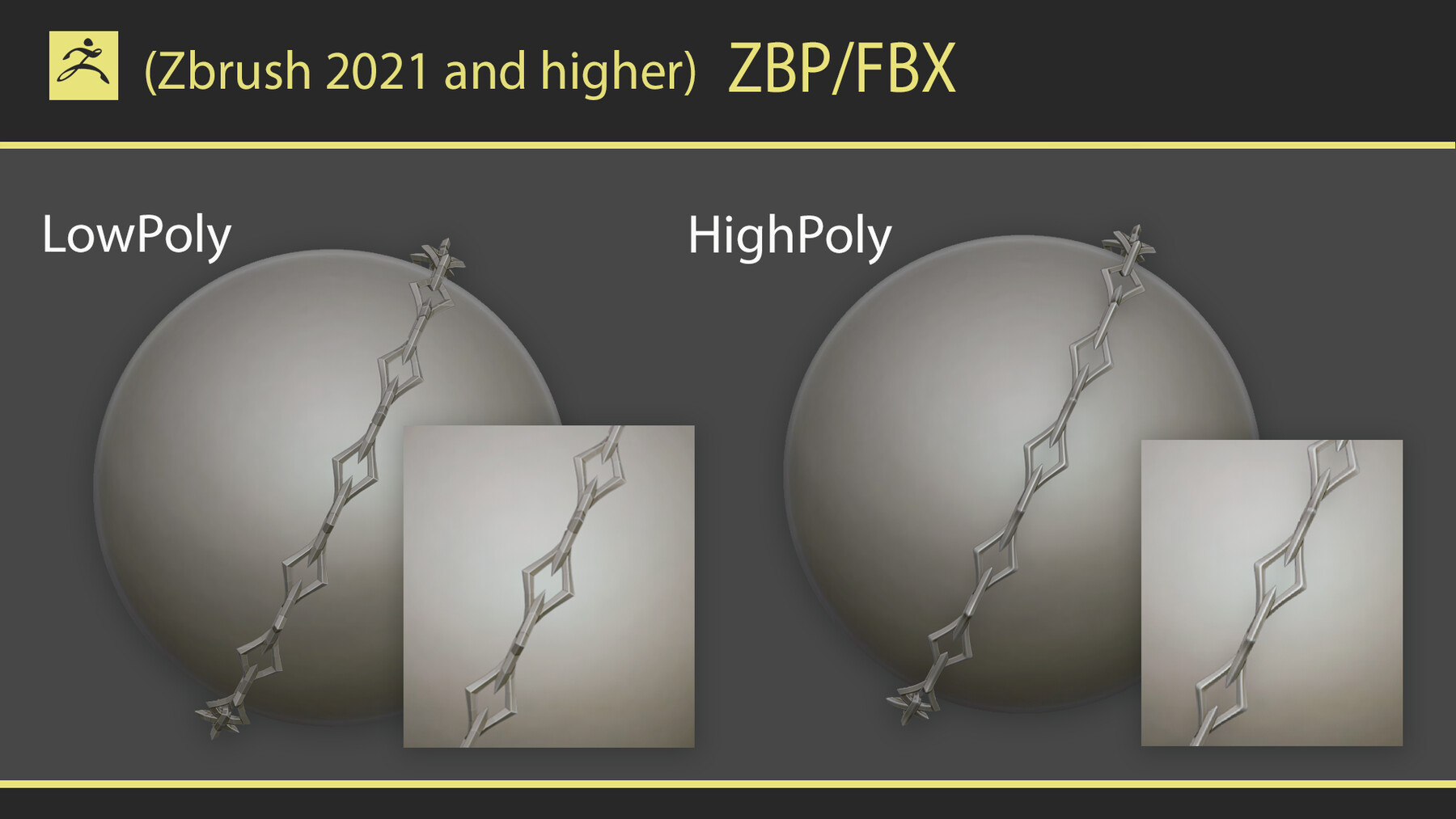 ArtStation - Stylized Chains Curve Brushes | Brushes