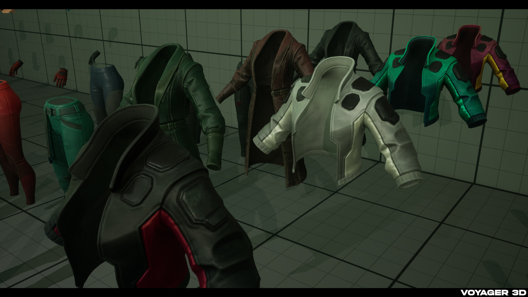 ArtStation - Stylized Cyberpunk Girl | Game Assets