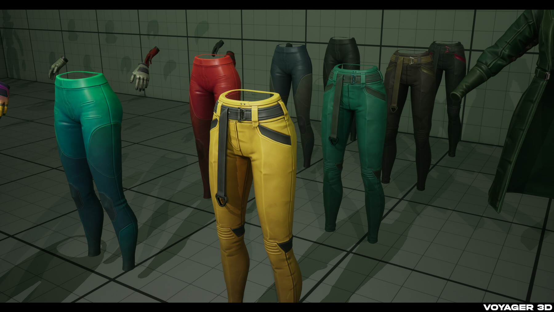 ArtStation - Stylized Cyberpunk Girl | Game Assets