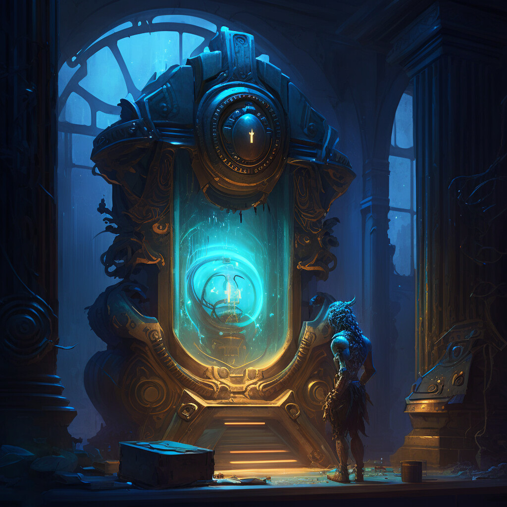 ArtStation - The Futuristic Explorers: A Digital Painting of a City ...