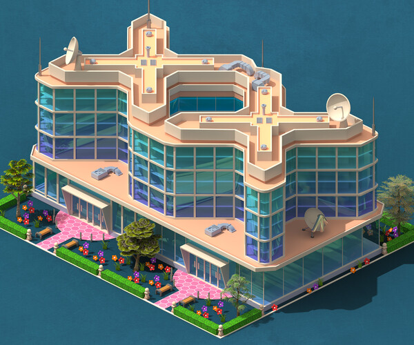 ArtStation - Megapolis City Builder - Isometric Ultimate Pack | Game Assets