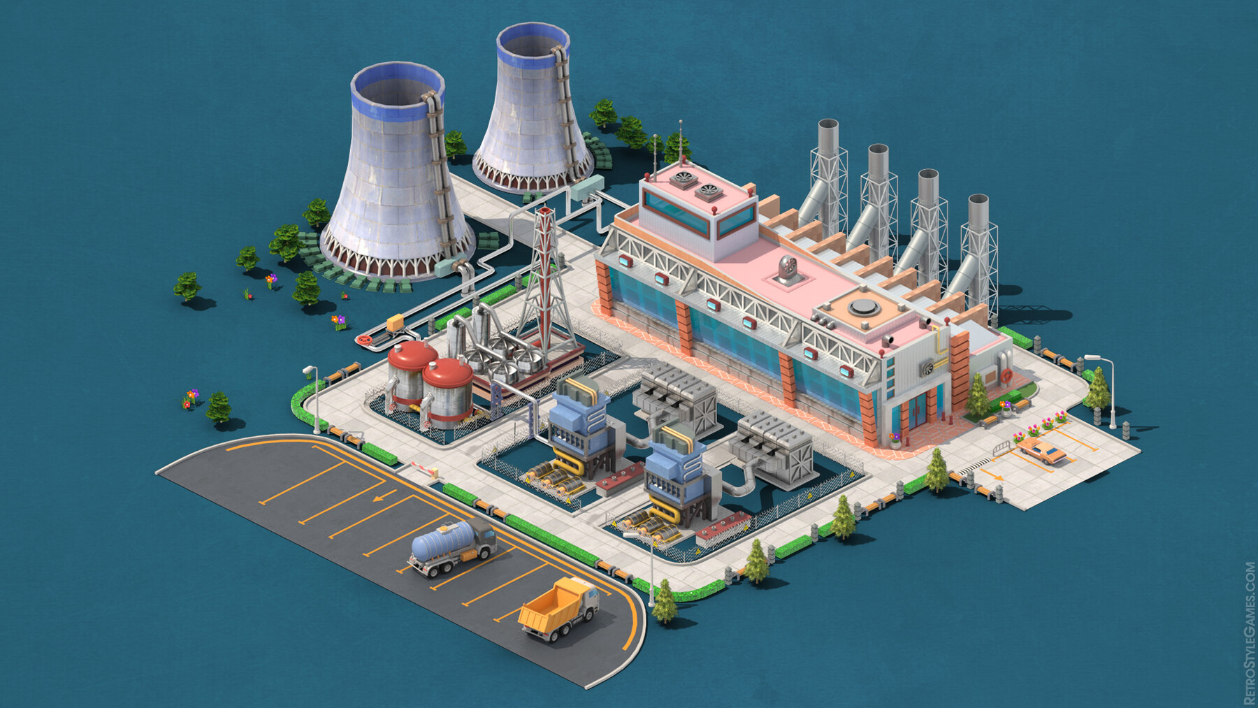 ArtStation - Megapolis City Builder - Isometric Ultimate Pack | Game Assets