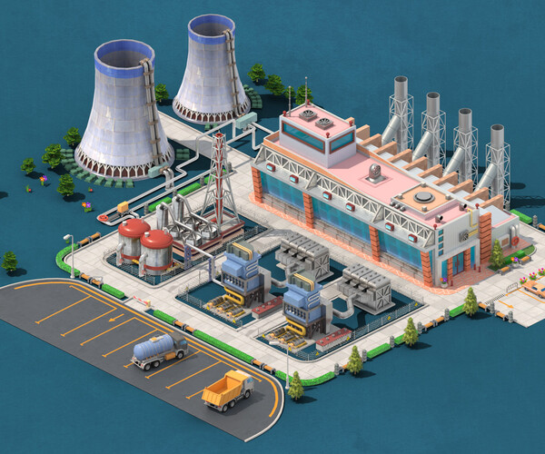 ArtStation - Megapolis City Builder - Isometric Ultimate Pack | Game Assets