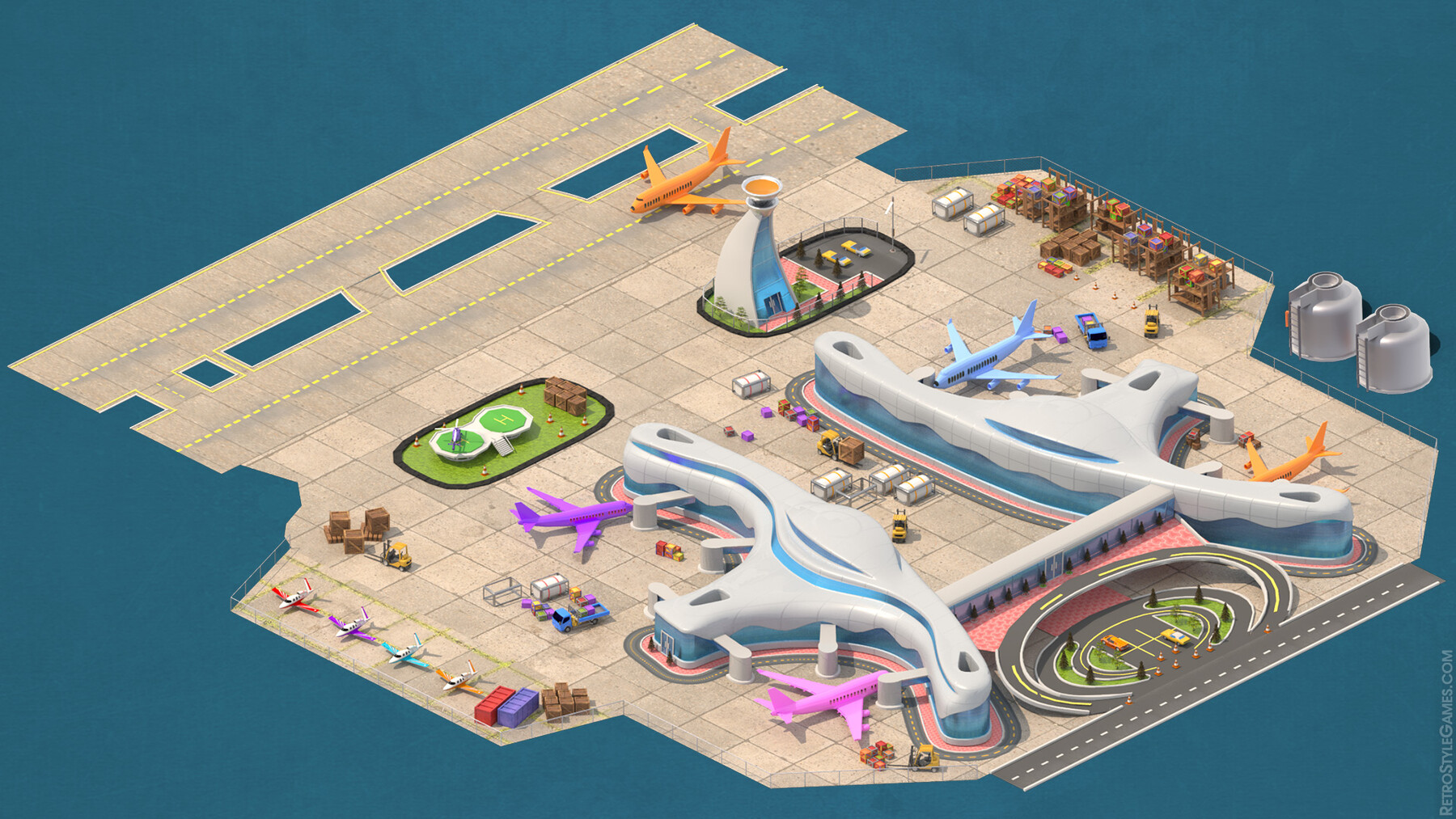 ArtStation - Megapolis City Builder - Isometric Ultimate Pack | Game Assets