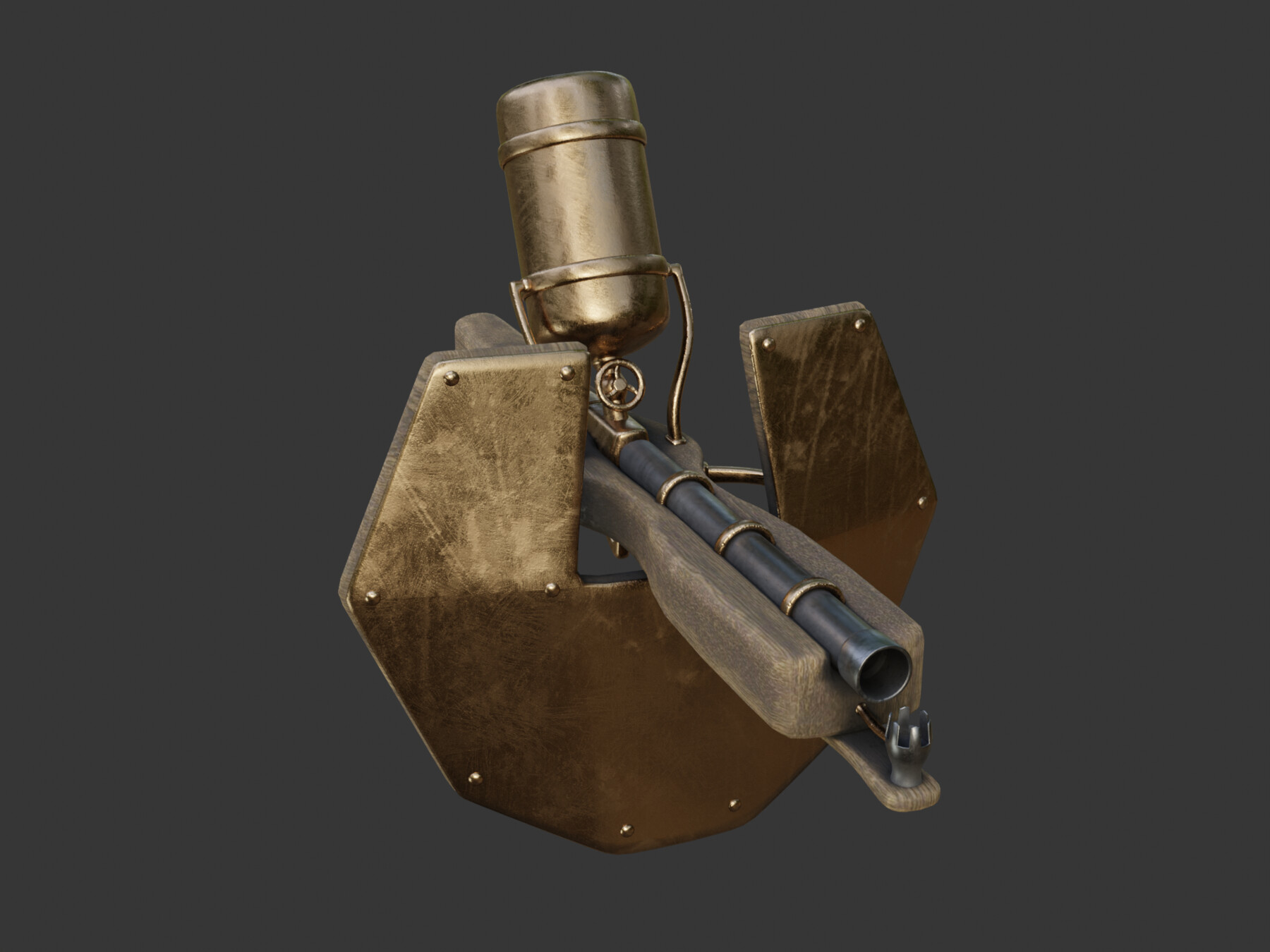 ArtStation - Flamethrower in medieval style | Game Assets