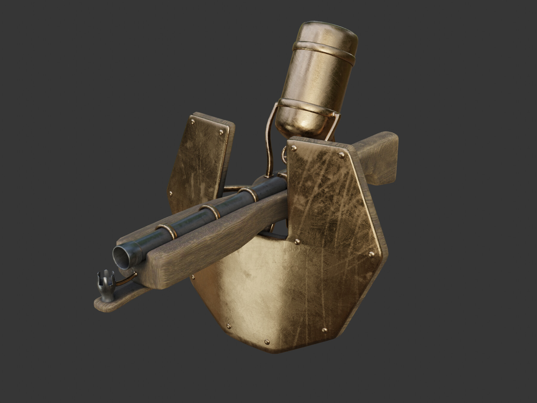 ArtStation - Flamethrower in medieval style | Game Assets