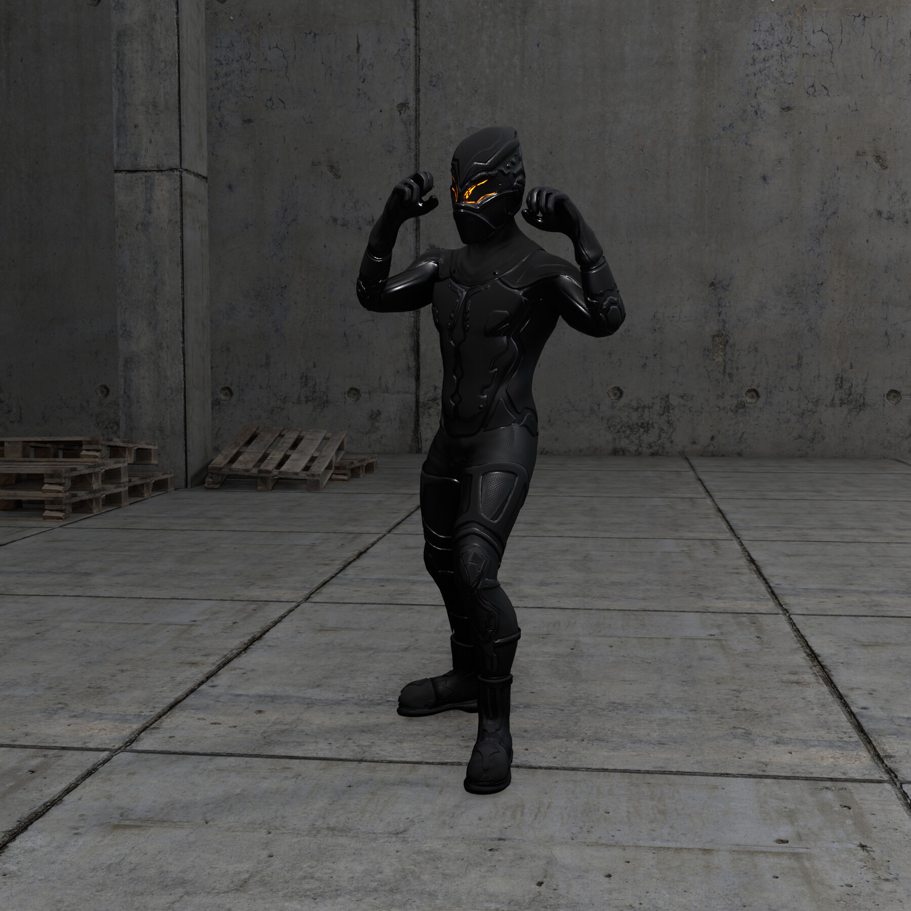 ArtStation - Sci-fi Thief - The Future Thief - Ngchipv | Game Assets