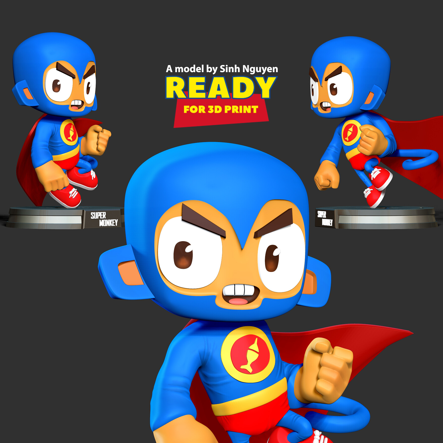 ArtStation - Super Monkey | Resources