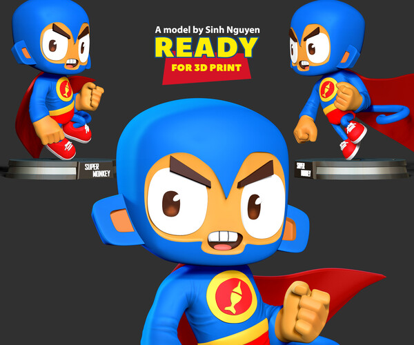 ArtStation - Super Monkey | Resources