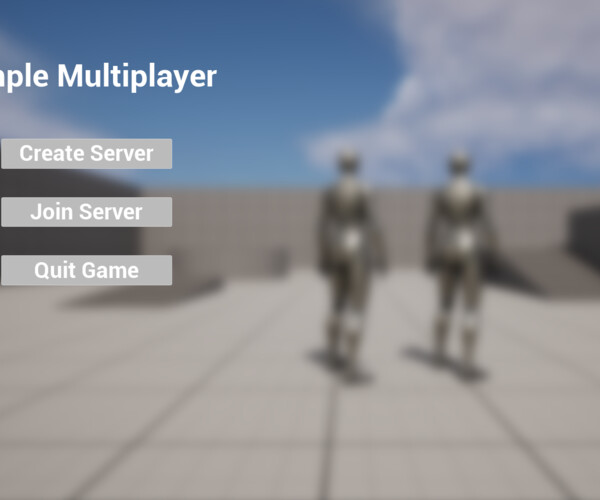 ArtStation - Simple Network Multiplayer Unreal Engine 5 | Game Assets