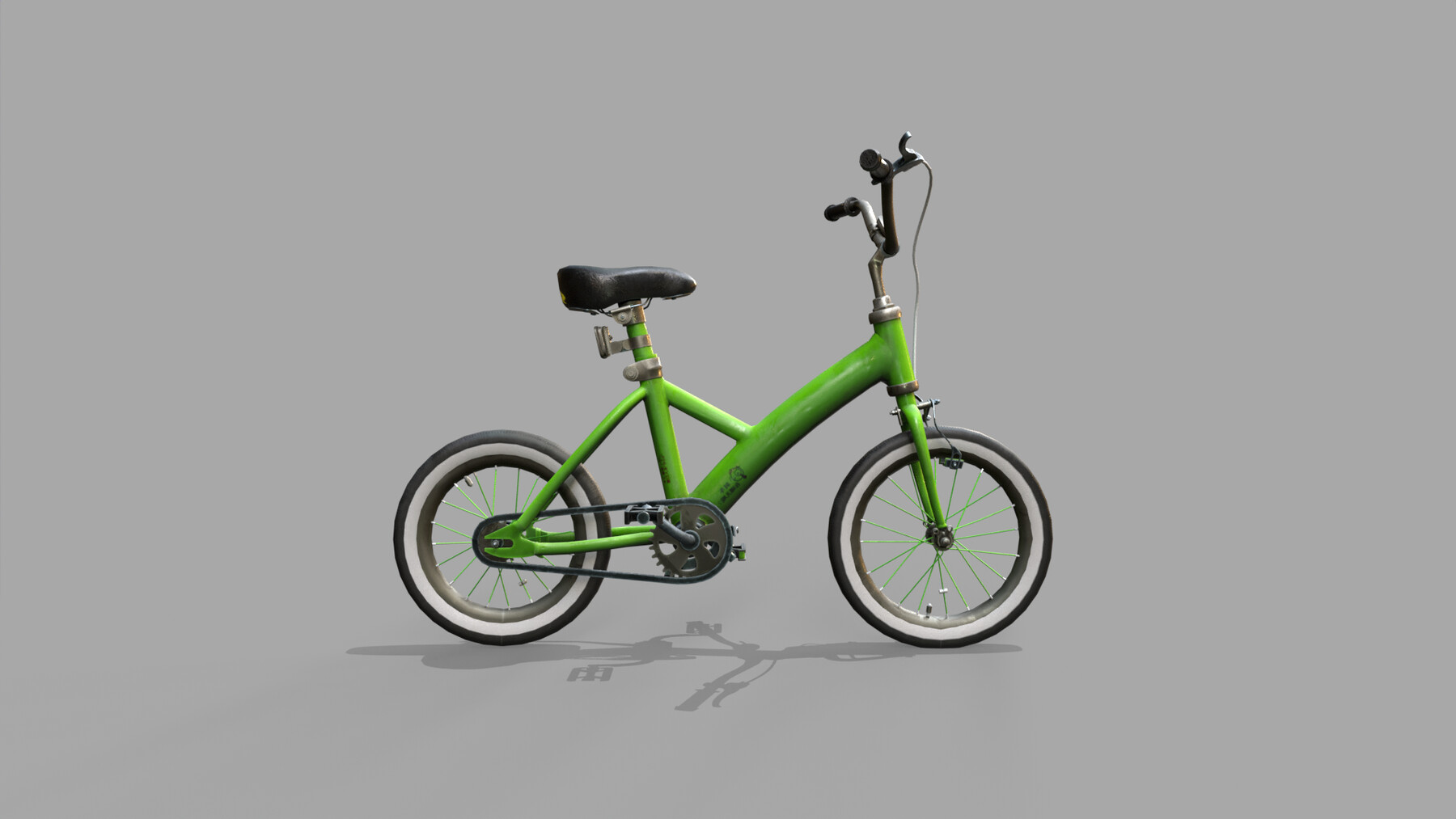ArtStation - Green Bmx | Game Assets