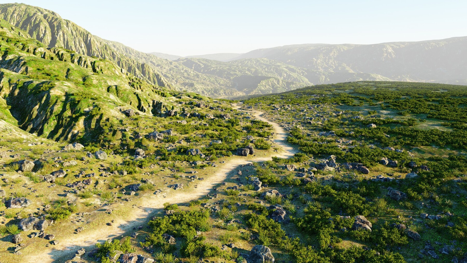 ArtStation - Panorama and trails | Resources