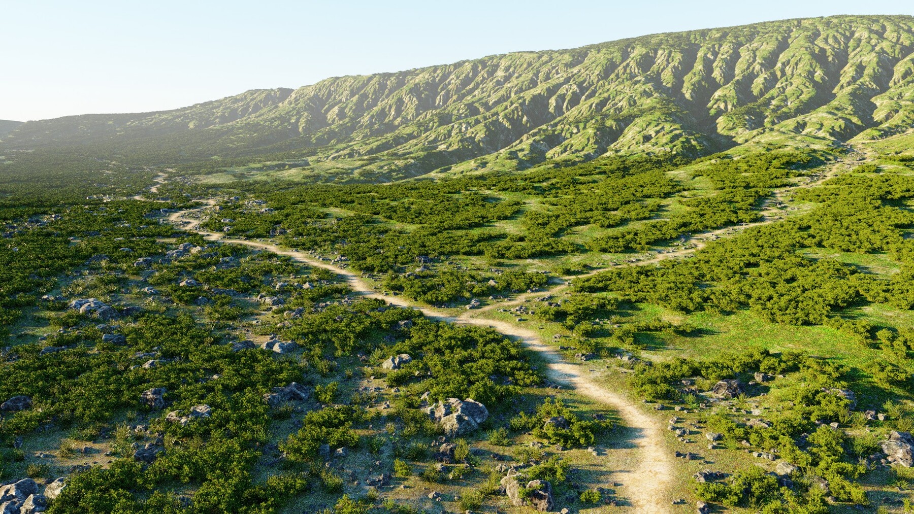 ArtStation - Panorama and trails | Resources