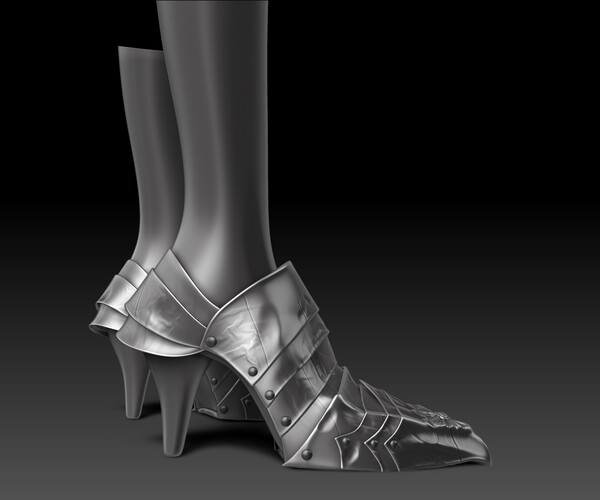 ArtStation - Foot Armor Sculpt Project | Resources