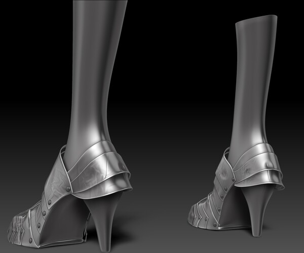 ArtStation - Foot Armor Sculpt Project | Resources