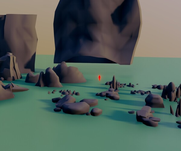 ArtStation - low poly rocks & stones pack | Resources