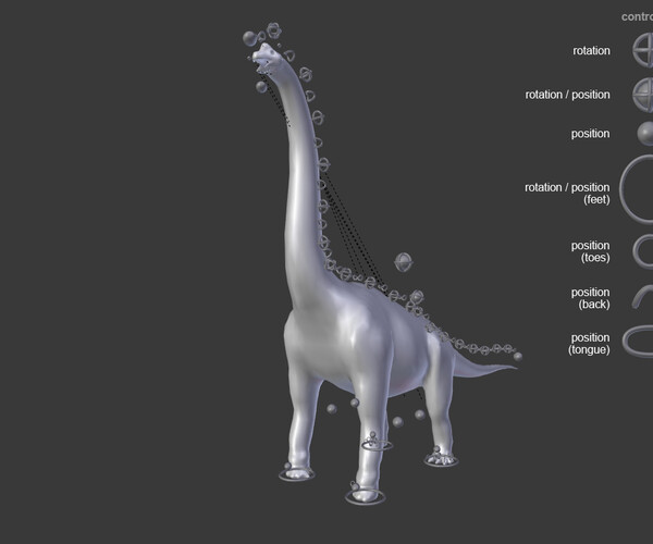 ArtStation - 3D Model: Dinosaur Collection | Resources
