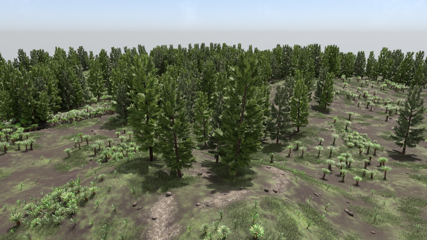 ArtStation - 3D Model: Mesozoic Landscape | Resources