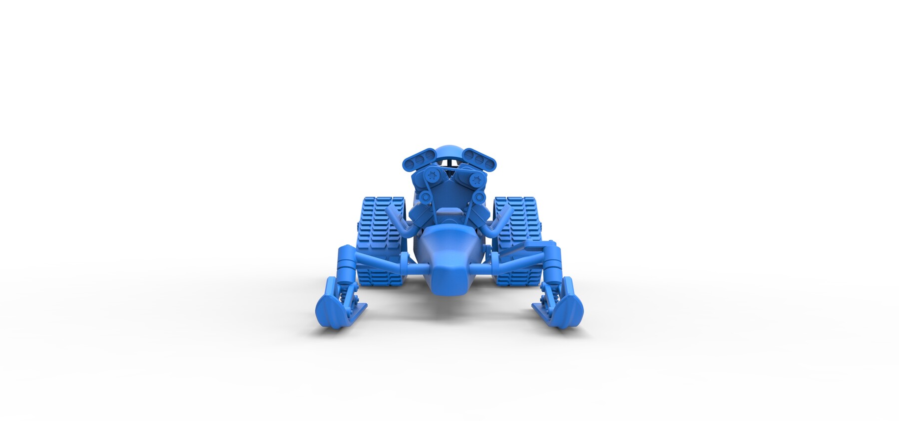 ArtStation - 3D printable Diecast Front engine old school snow dragster ...