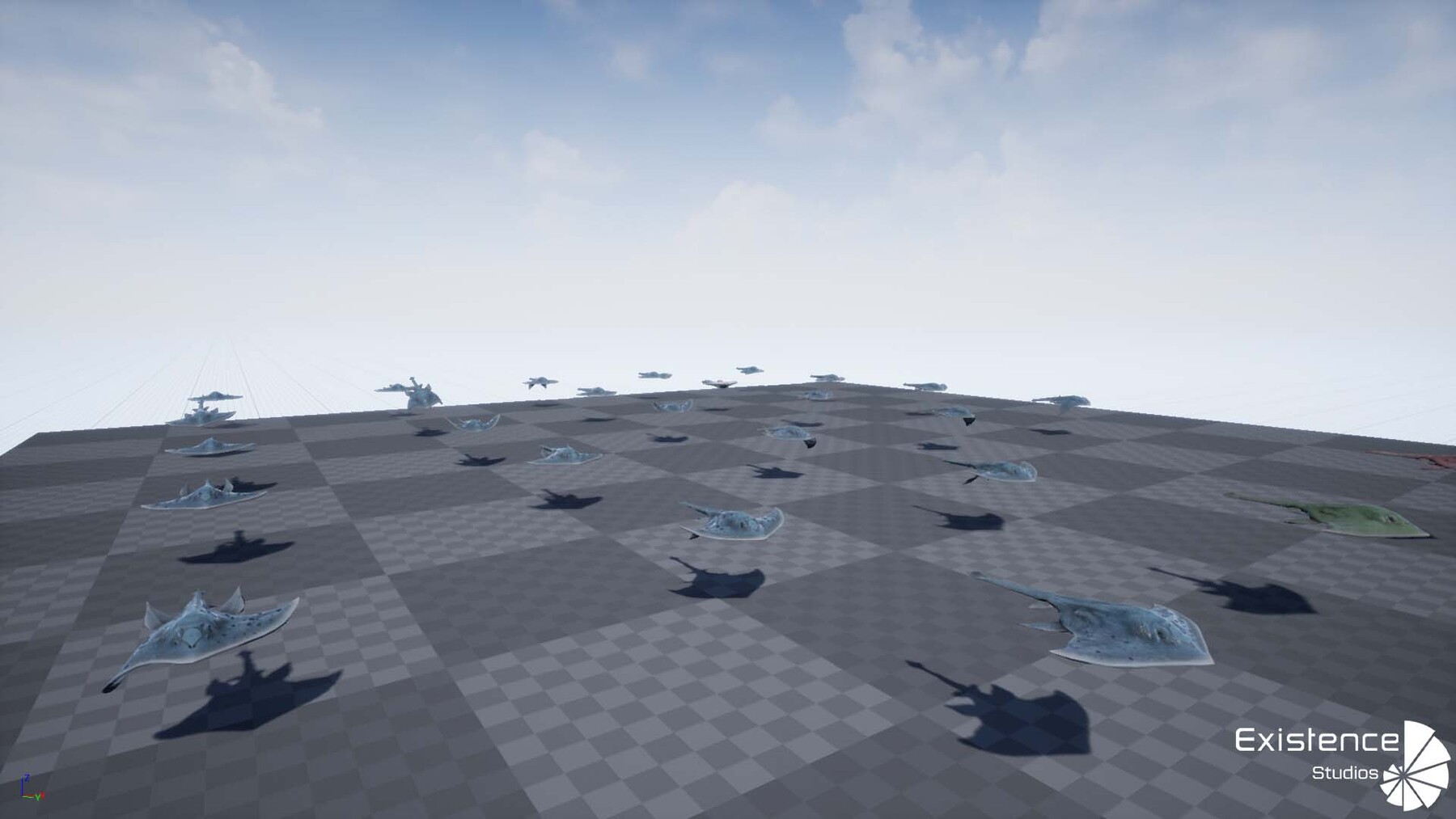 ArtStation - Fish low poly model / Stingray lowpoly fish / ocean horror ...