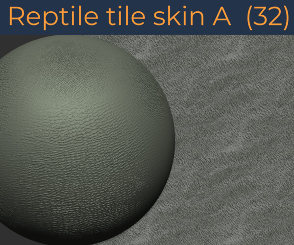 ArtStation - 33 seamless alphas | Reptile skin pack VOL 1 | Brushes