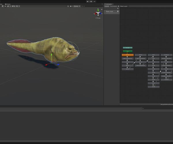 ArtStation - Fish low poly model / Moray Eel lowpoly fish / ocean ...