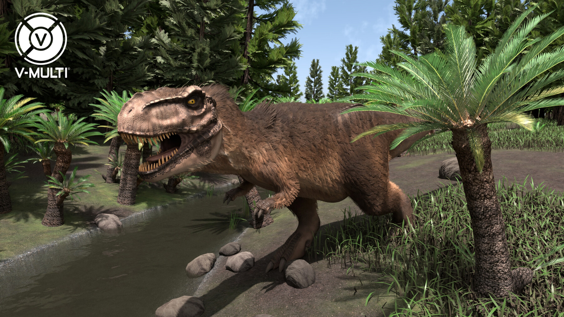 ArtStation - 3D Model: Mesozoic Landscape Dinosaur Collection | Resources