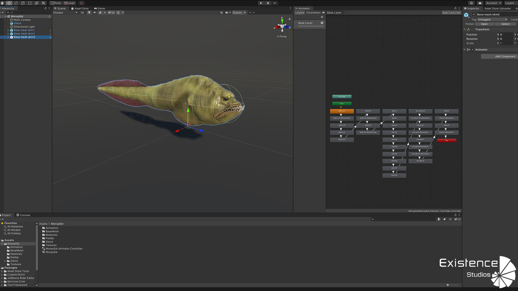 ArtStation - Ocean Monster Fish Pack / Fish low poly model / lowpoly ...