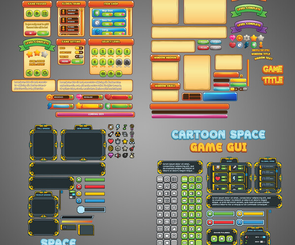 ArtStation - 2d Game Art Bundle 2018 | Game Assets