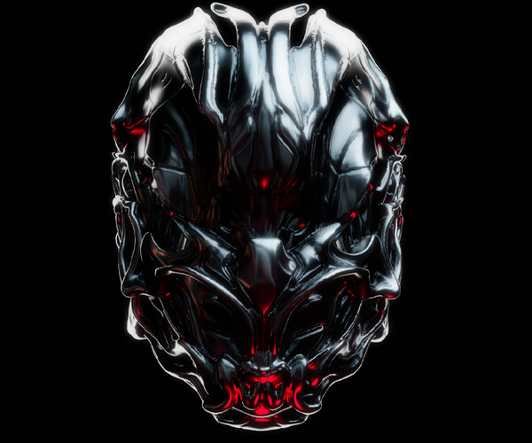 ArtStation - BIO MECH MASK ASSET PACK | Resources