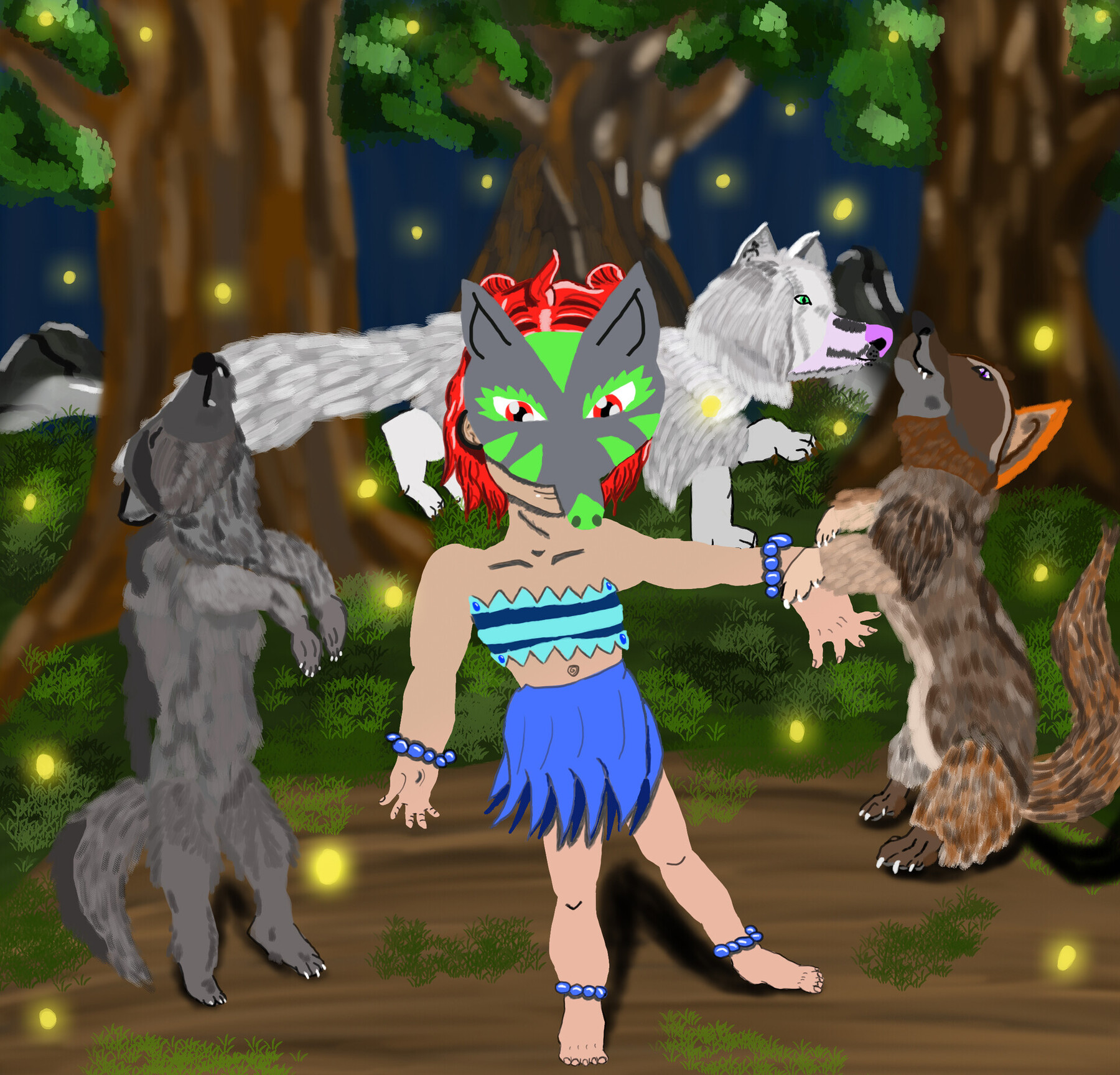 ArtStation - Dance of the Wolves | Artworks